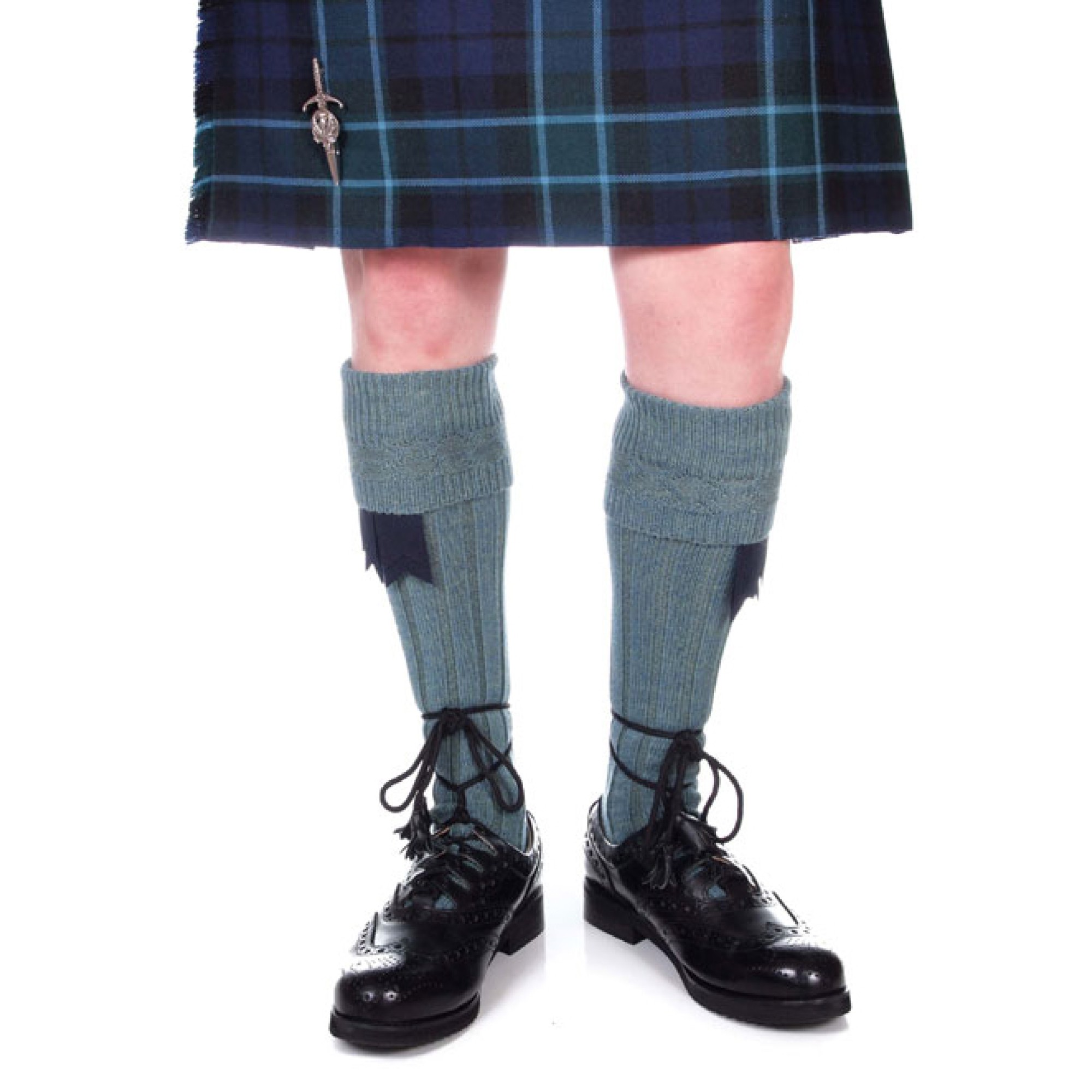 Lovat Blue Kilt Hose
